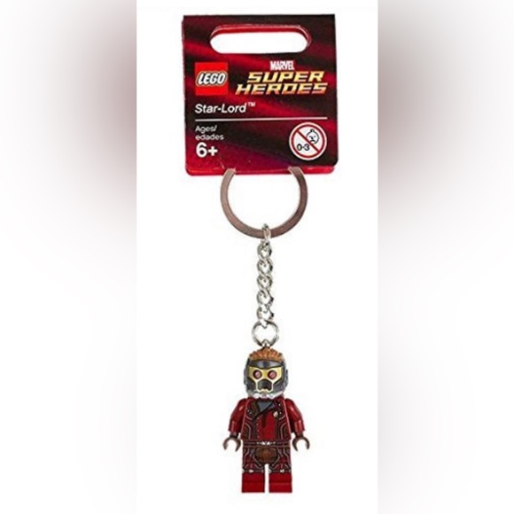 Lego | Toys | Lego Marvel Gotg 8506 Starlord Minifigure Keyring ...